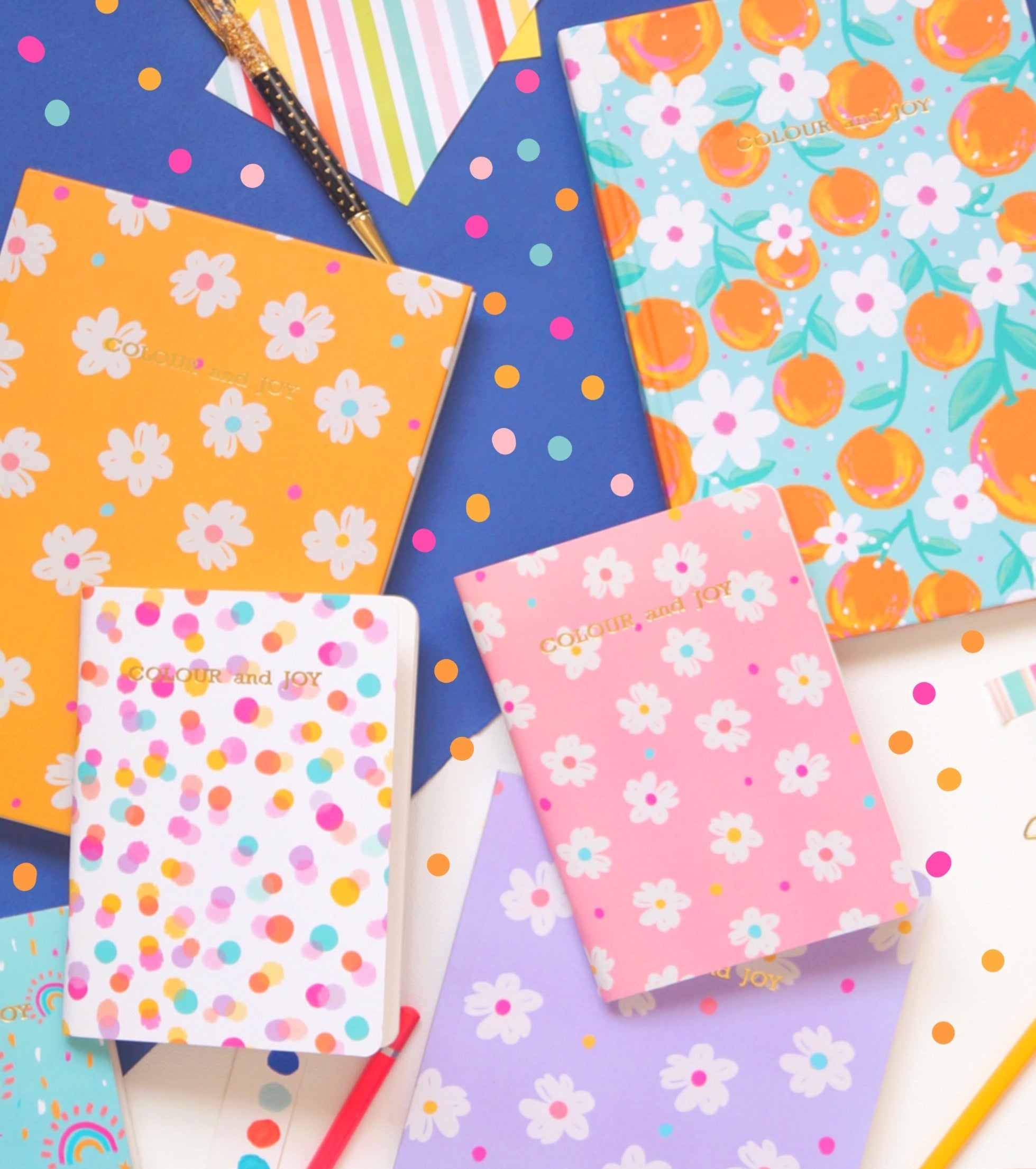 Notebooks & Journals – Colour And Joy